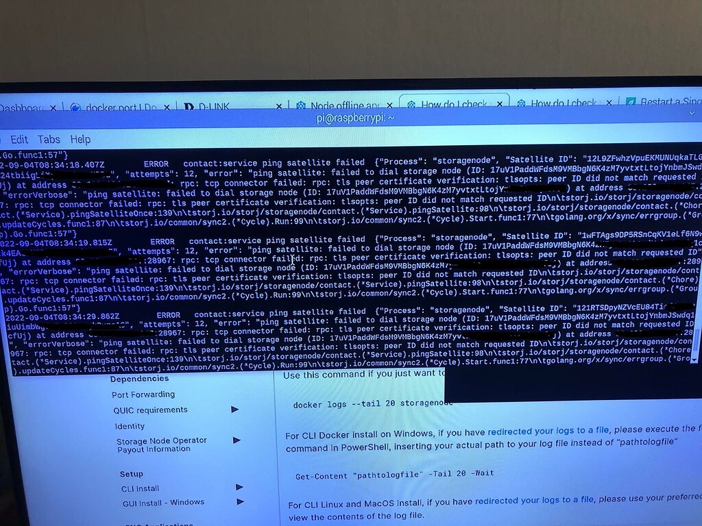 My storj node is offline and QUIC is misconfigured - troubleshooting - Storj Community Forum ...