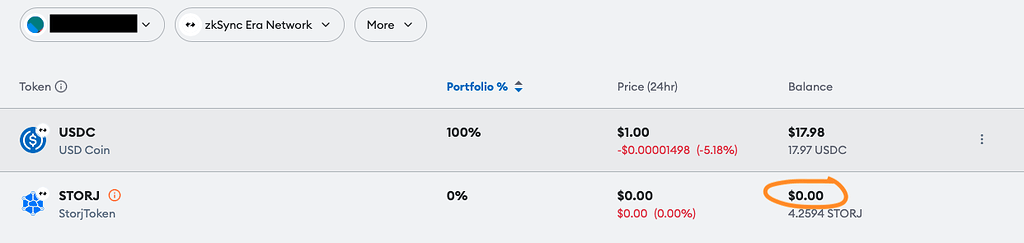 STORJ token unverified on zkSync Era? - FAQ - Storj Community Forum ...