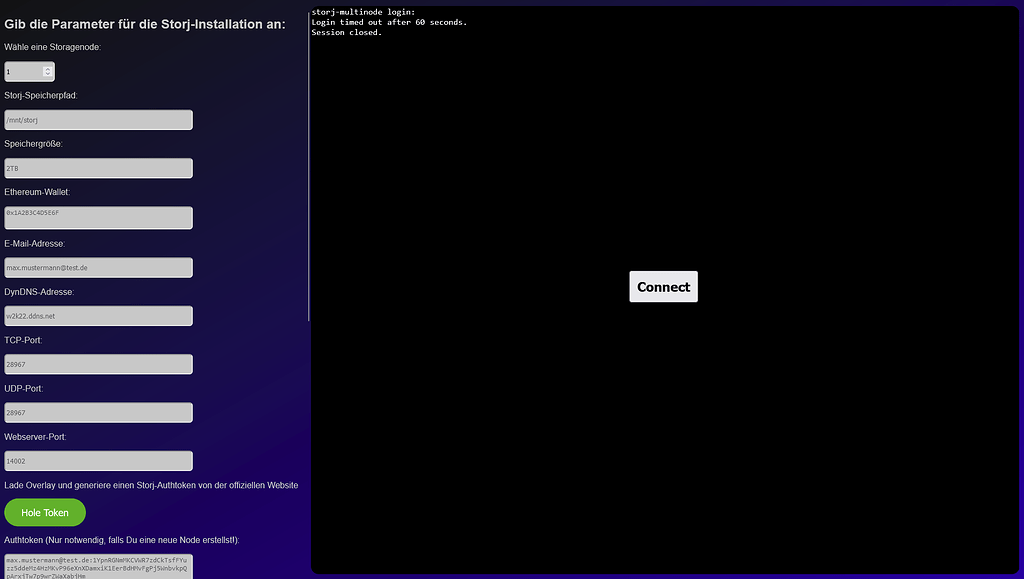 Introducing a kind of PoC for setting up a Storj Storagenode - Node ...